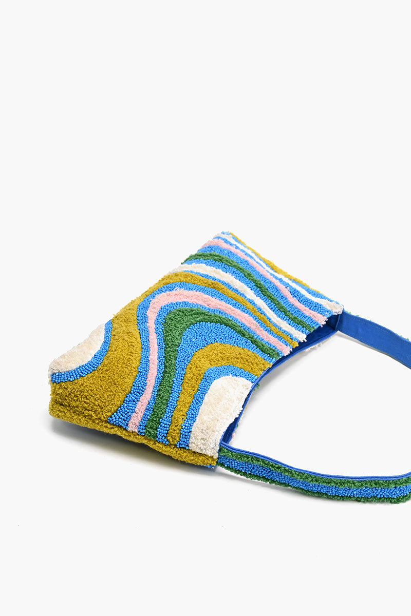 Oceanic Waveform Shoulder Bag – America & Beyond