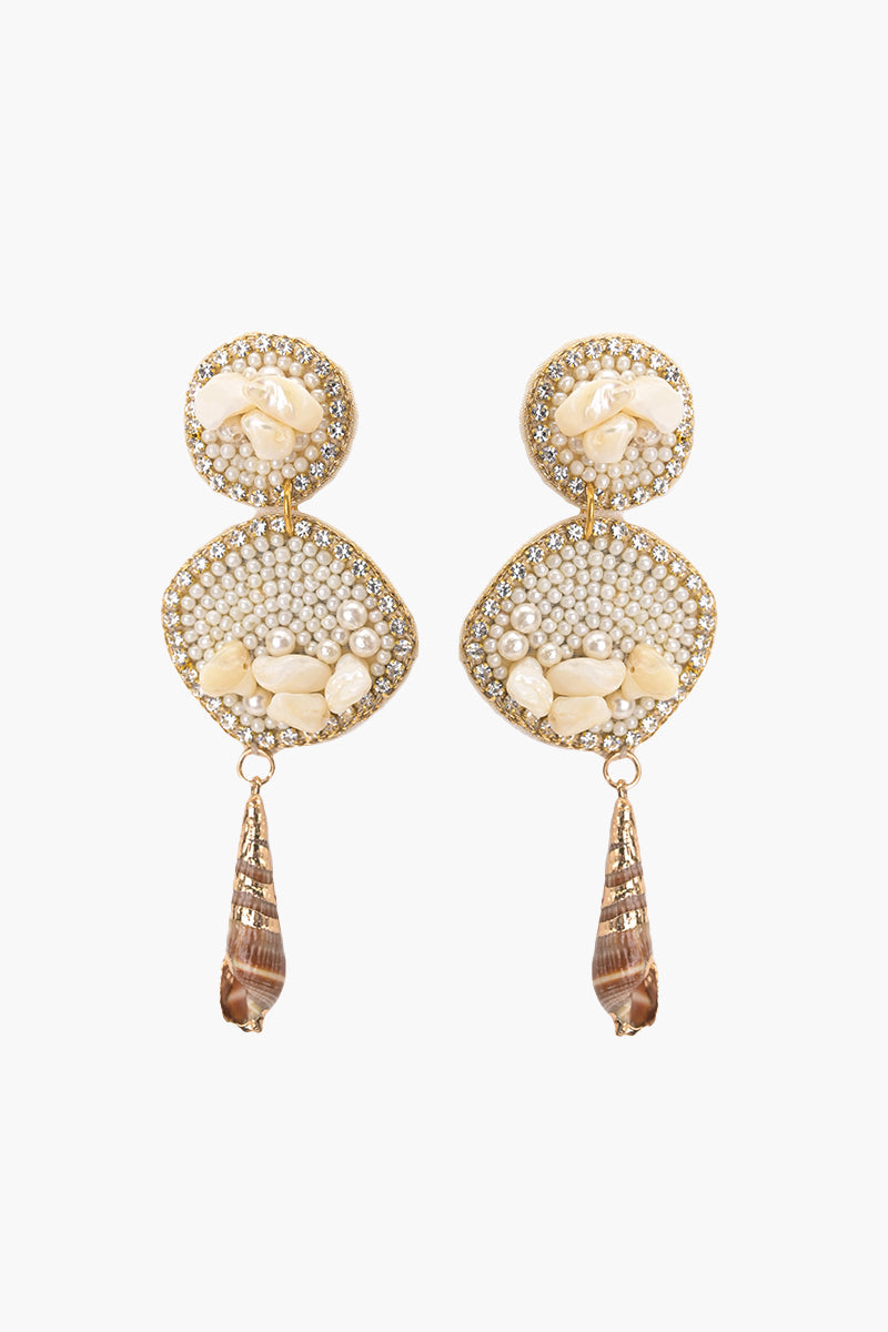 Gemini Shell Earrings | America & Beyond